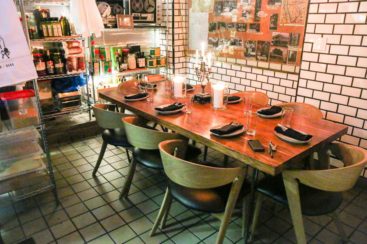 Mafia Table at The Nice Guy now available!