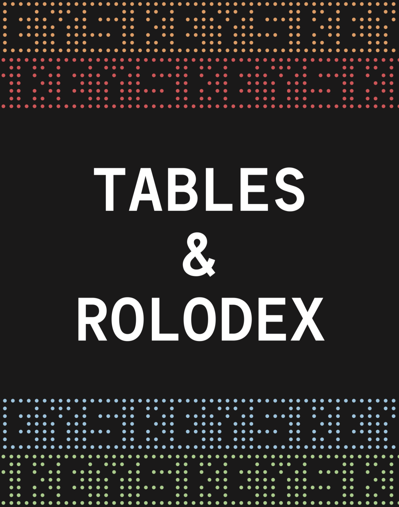 New Rolodex Sign at Keys