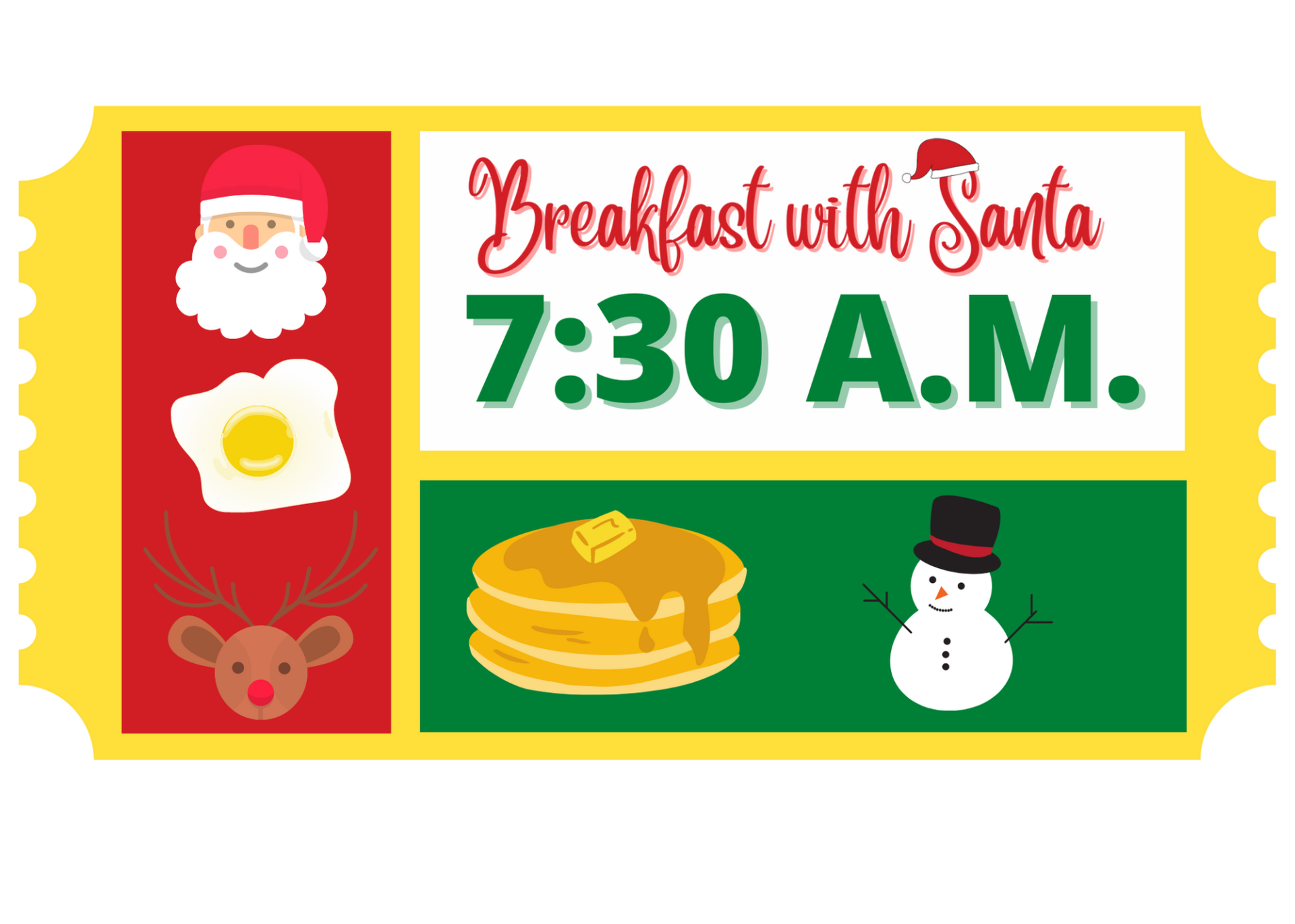 7 30 A M Breakfast With Santa