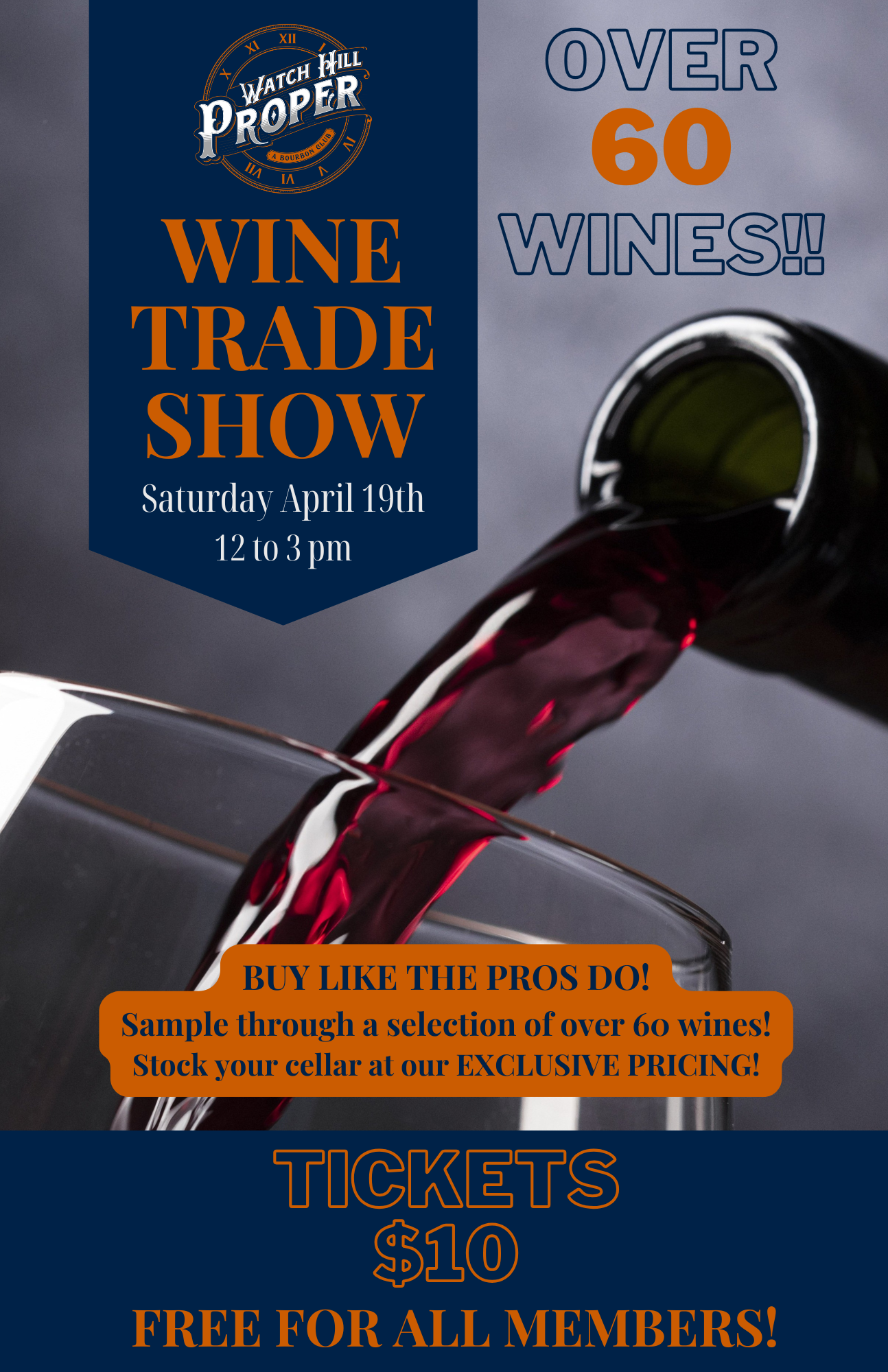 Pre Derby Wine Trade Show