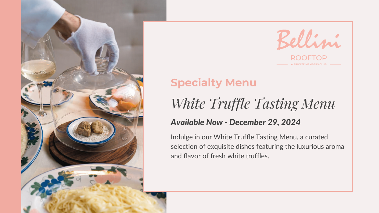 White Truffle Tasting Menu