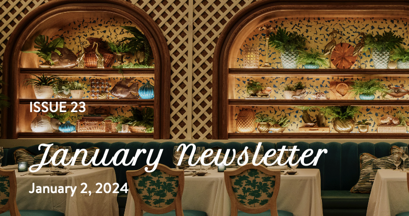 Issue 23: Welcome to 2024!