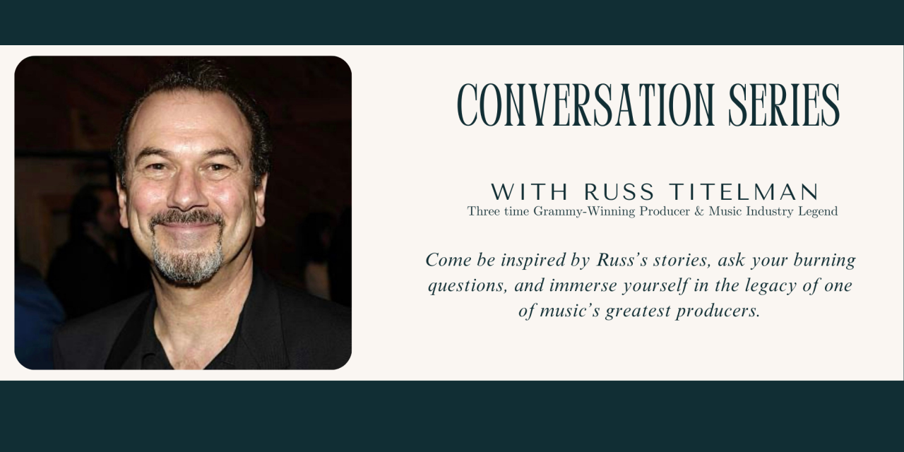 Citizen House Conversation Series: An Evening with Russ Titelman ...