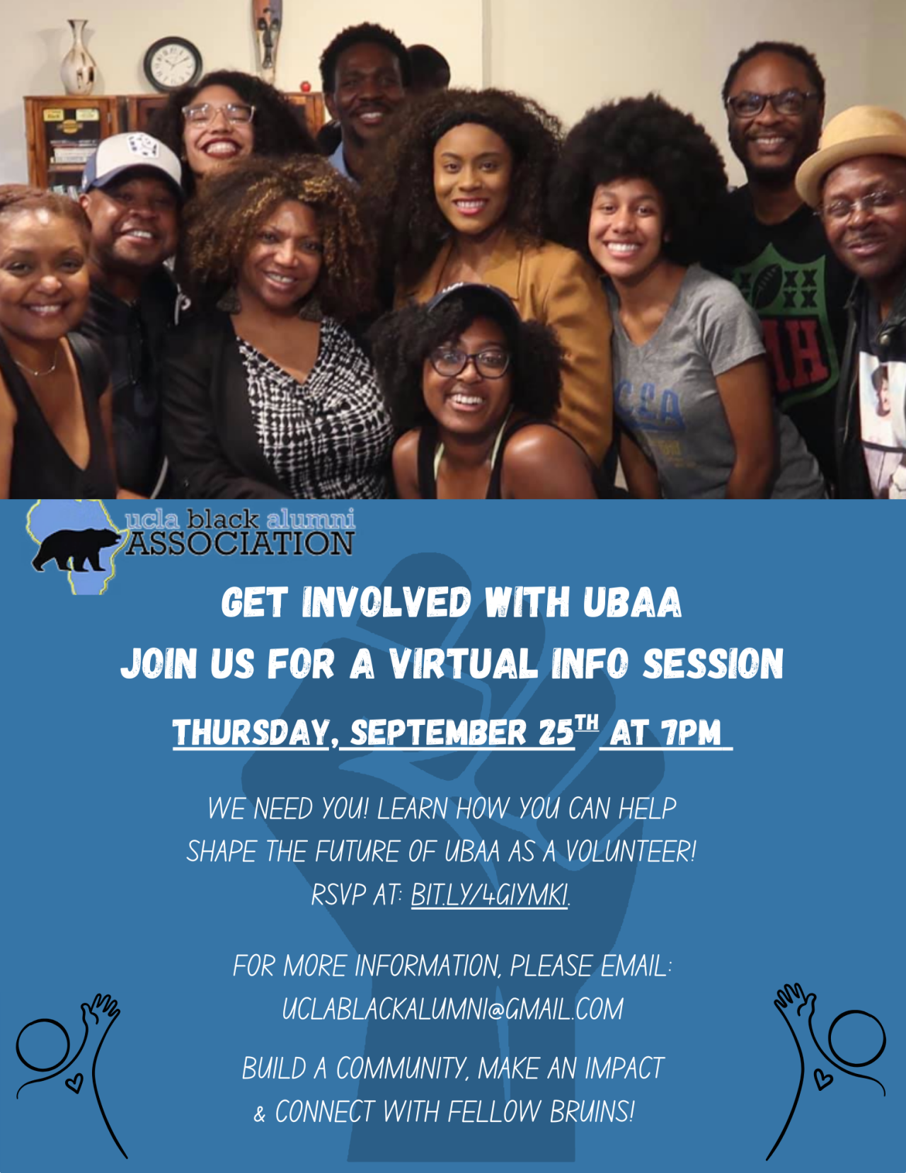 Get Involved with UBAA - Virtual Informational Session