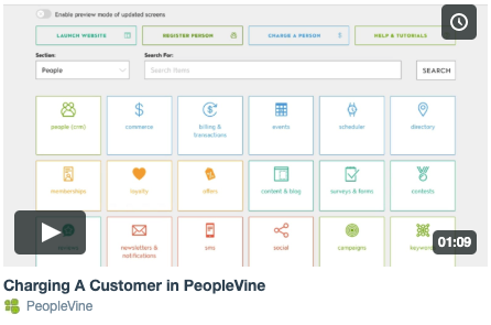 Help with PeopleVine 2.0