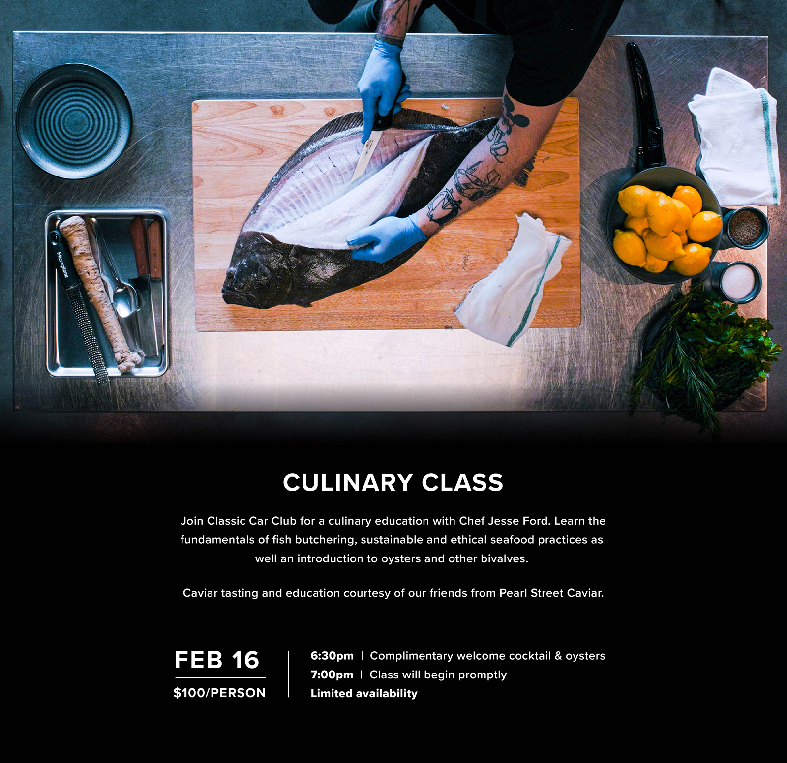 Cooking with Chef Jesse- Seafood Edition